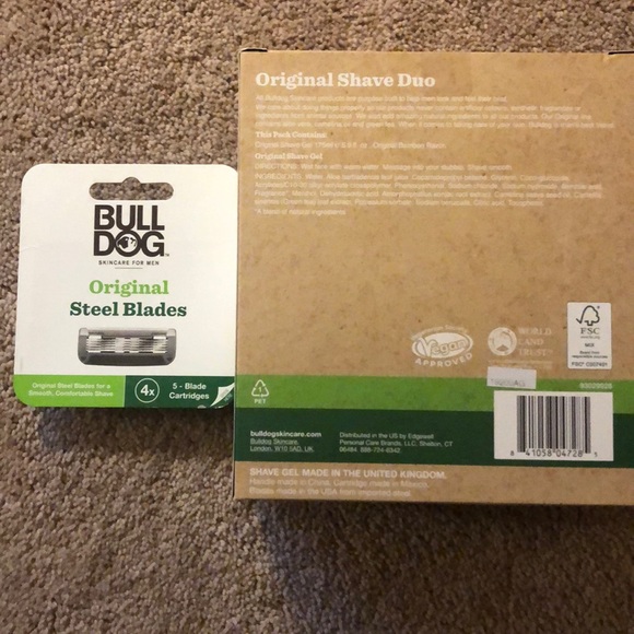 Bull Dog | Accessories | Nib Bull Dog Shave Duo Kit Extra Blades | Poshmark
